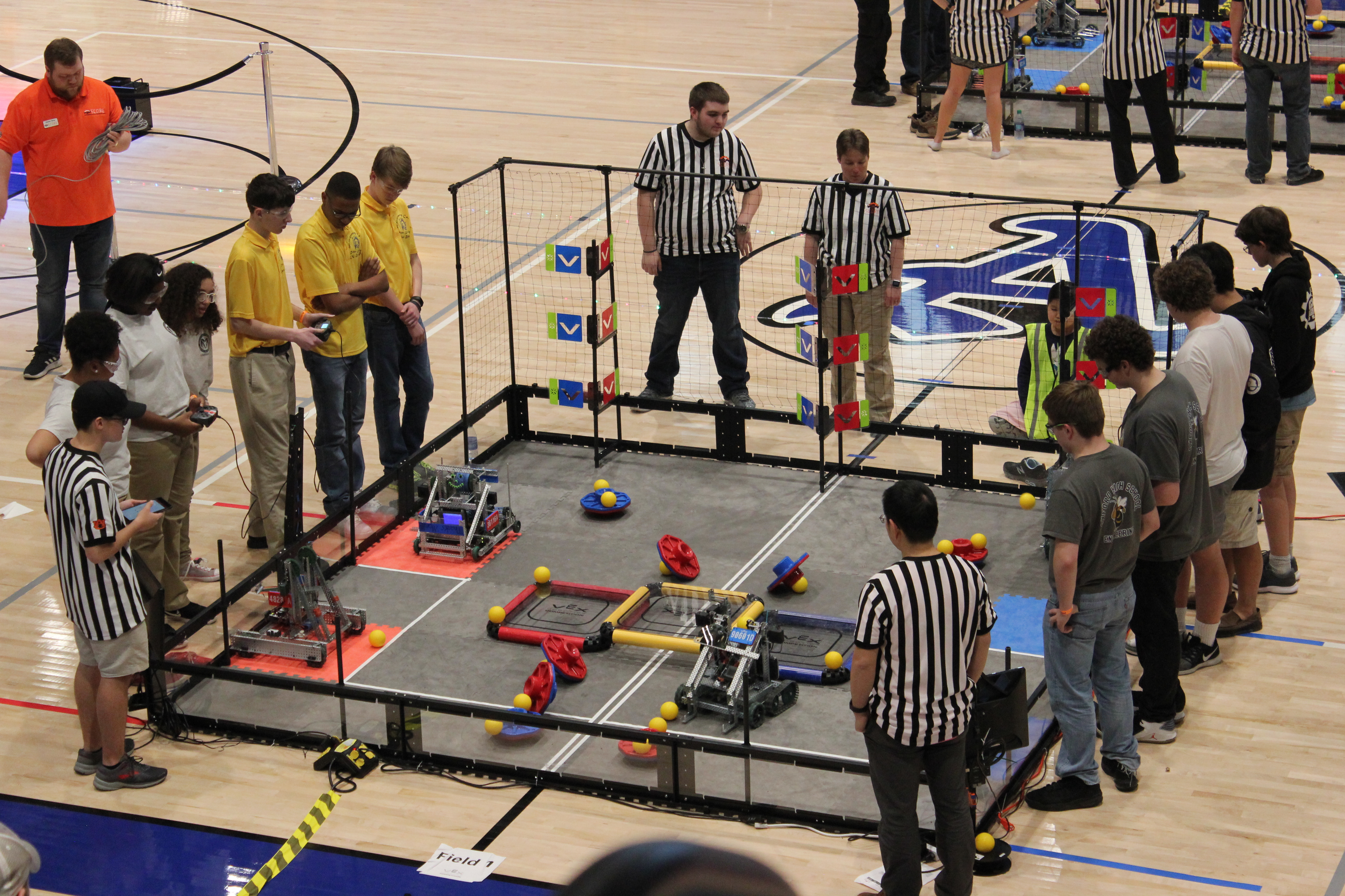VEX State Championships Recently Held in Auburn for First Time